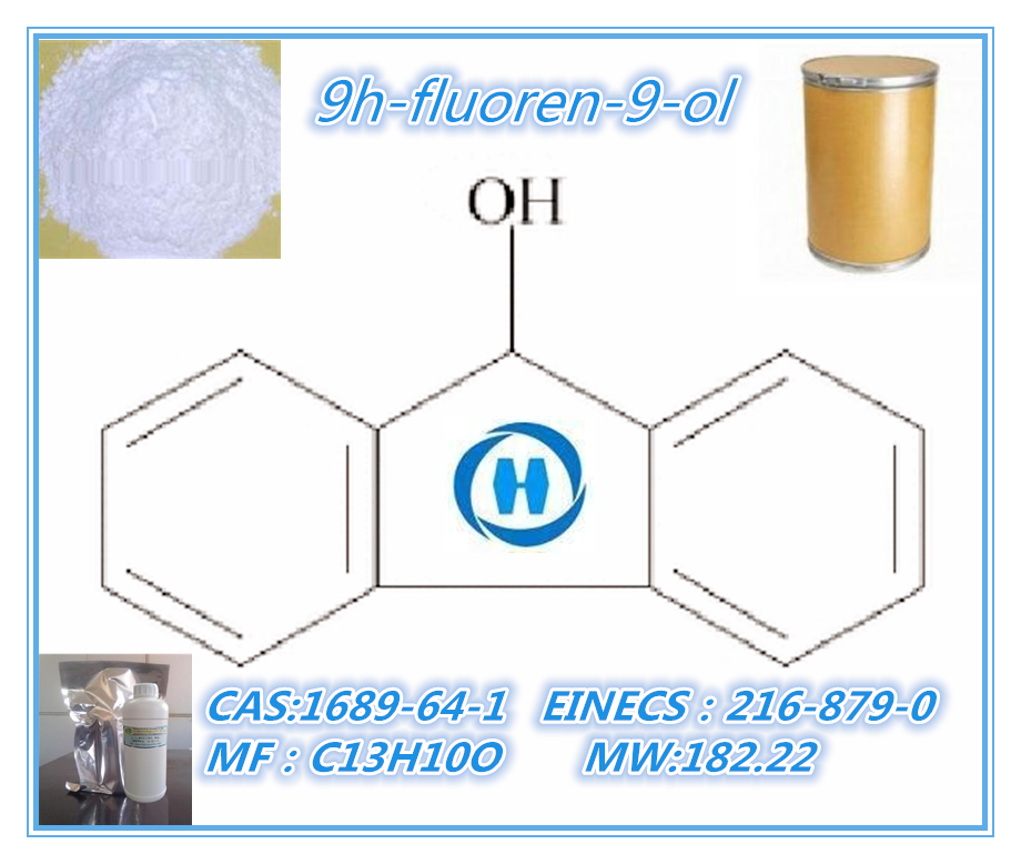 9-Hydroxyfluorene 1689-64-1 Purity 99% HC 100g/bottle; 500g/bottle 1 kg ...