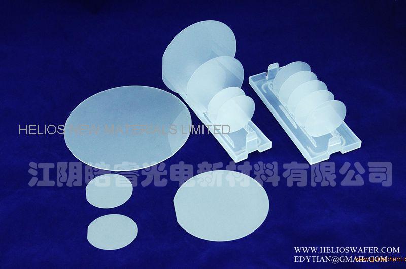 Sapphire wafer (Al2O3 mono-crystalline) used as semiconductor substrate ...