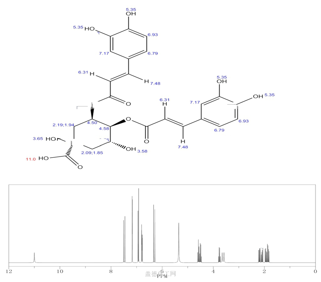 57378-72-0 异绿原酸 C cas号57378-72-0分子式、结构式、MSDS、熔点、沸点