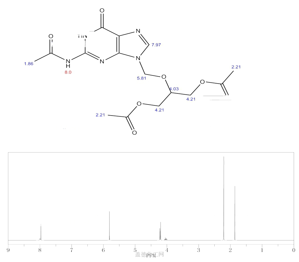 N-[9-[[2-(Acetyloxy)-1-[(acetyloxy)methyl]ethoxy]methyl]-6,9-dihydro-6 ...