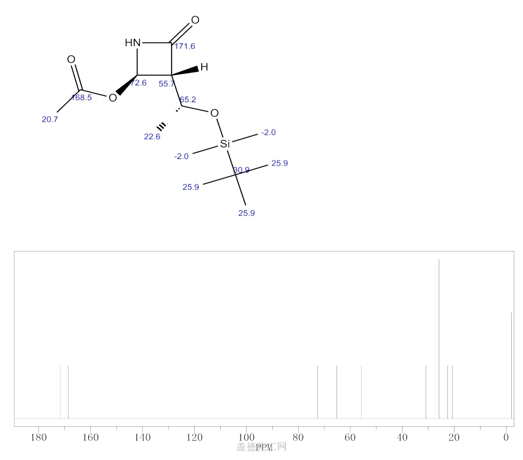 (3S,4R)-4-Acetoxy-3-[(R)-1-(tert-butyldimethylsilyloxy)ethyl]azetidin-2 ...