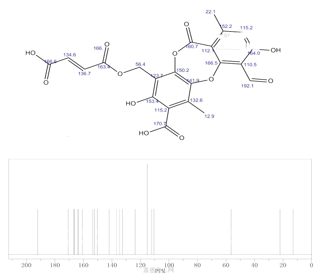 FUMARPROTOCETRARIC ACID 489-50-9 wiki