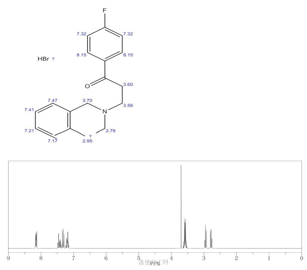 1-Propanone,3-(3,4-dihydro-2(1H)-isoquinolinyl)-1-(4-fluorophenyl ...