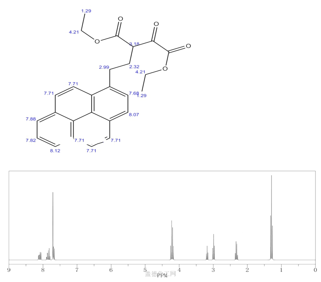 diethyl 2-oxo-3-(2-pyren-1-ylethyl)butanedioate 7598-01-8 wiki